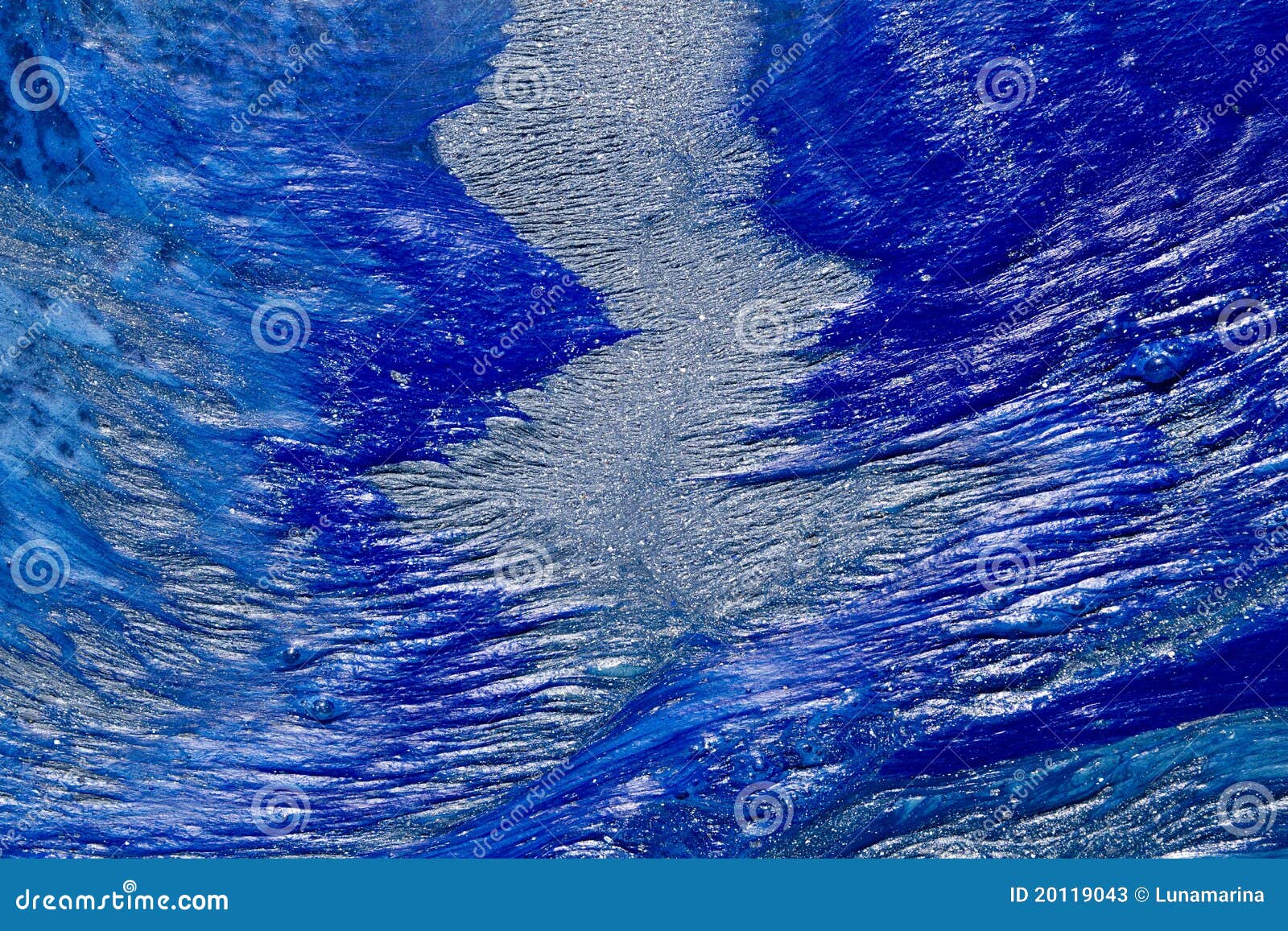 Abstract Blue Paint Texture Shapes Background Stock Image - Image of ...