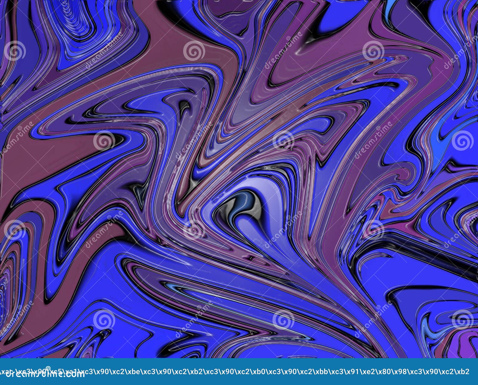 Abstract blue paint stock illustration. Illustration of artistic - 99213505