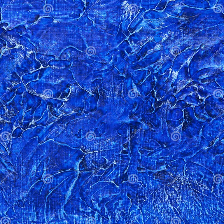 Abstract Blue Painting Texture Stock Image - Image of leaking, blue ...