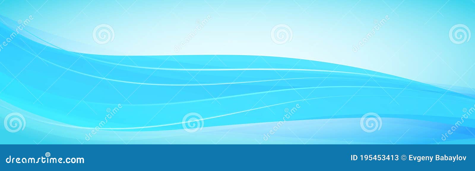 Abstract Blue Panoramic Background Made of Triangles - Vector Stock ...