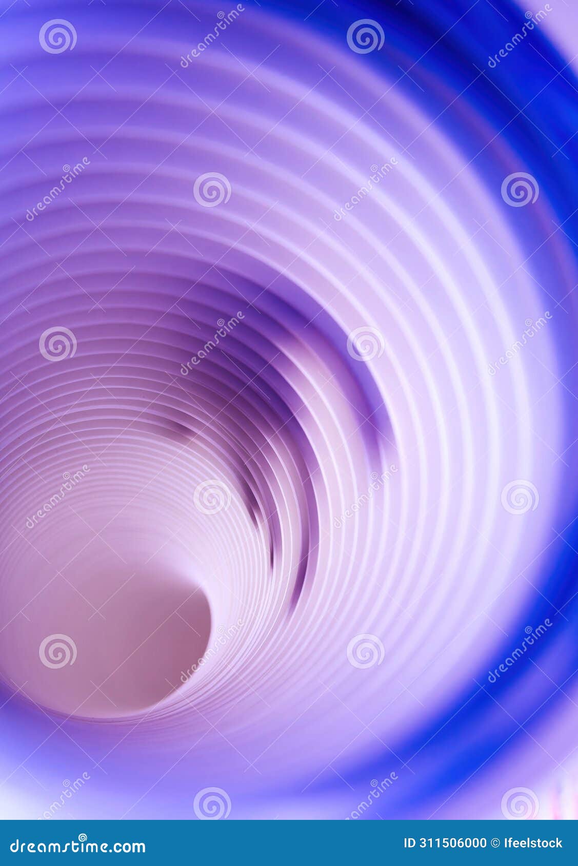 Abstract Blue Paper Coils stock photo. Image of pattern - 311506000