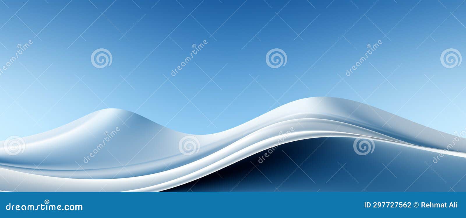 Abstract Blue Paper Effect Background Stock Illustration - Illustration ...