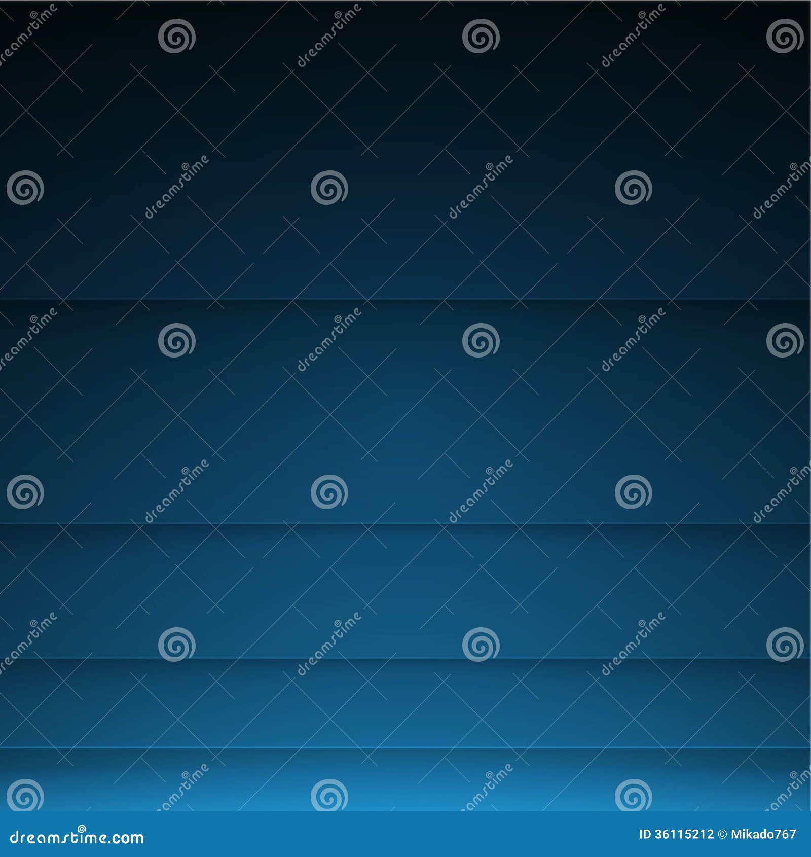 Abstract Blue Paper Rectangle Shapes Background Stock Vector ...