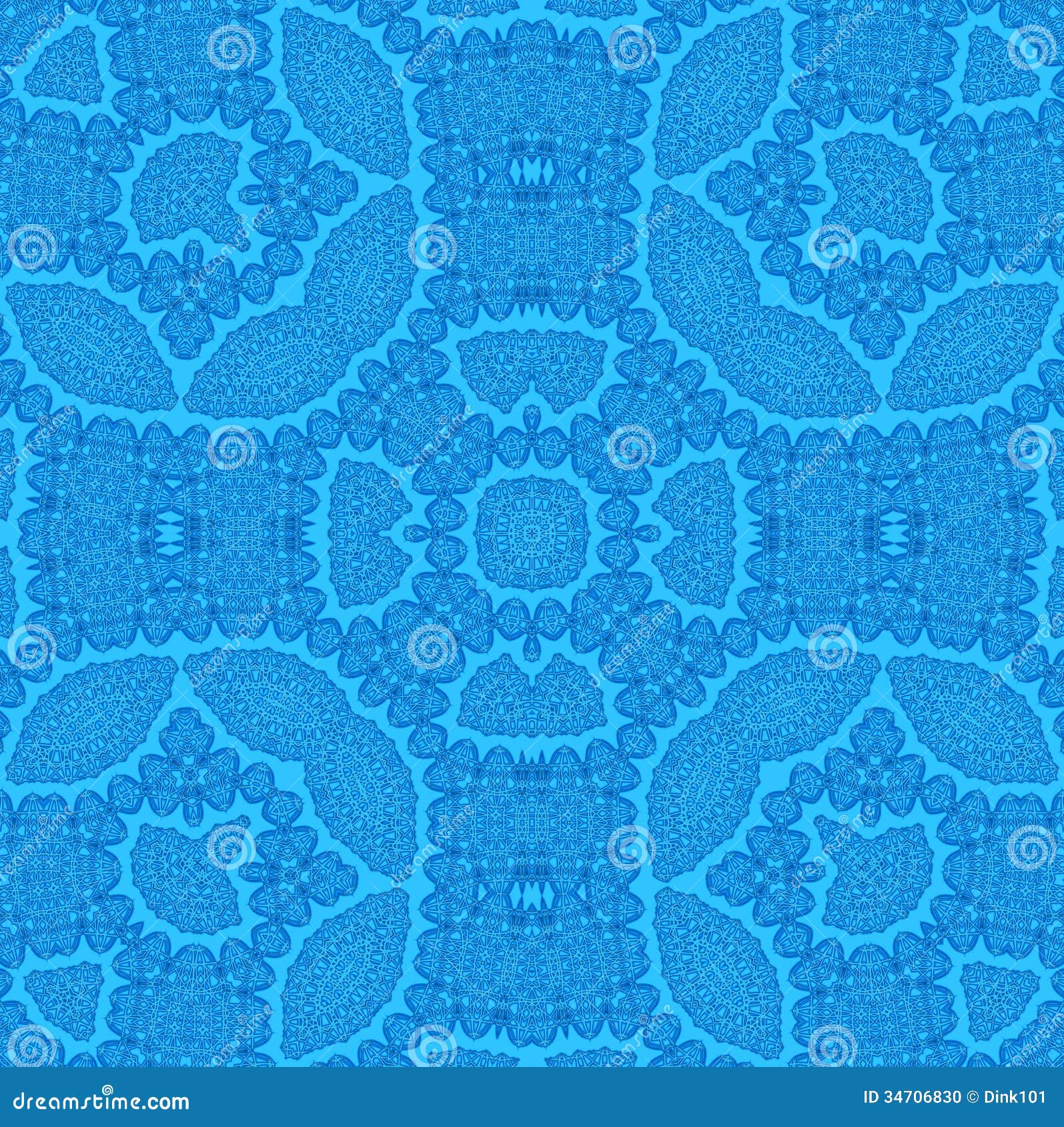 Abstract blue pattern stock illustration. Illustration of elements ...