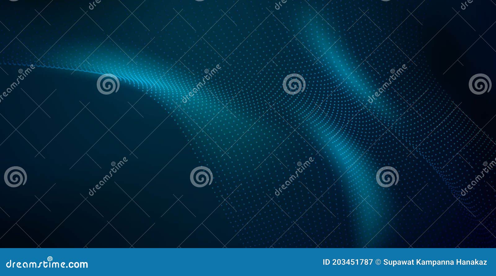 Abstract Blue Pattern and Background Poster with Dynamic Triangle ...