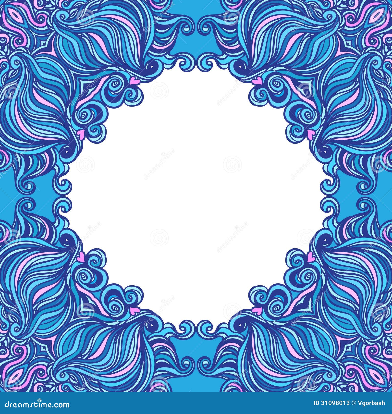 Abstract Blue Pattern, Waves Background. Seamless Pattern. Stock ... Abstract Blue Pattern, Waves Background. Seamless Pattern. Stock ...