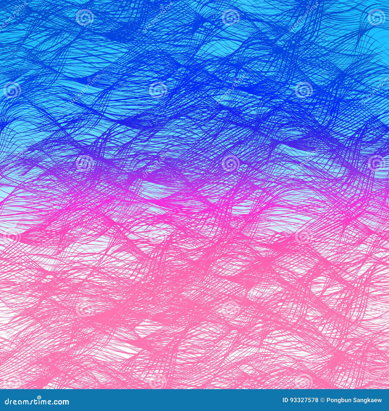 Abstract Blue and Pink Line Background Stock Illustration ...