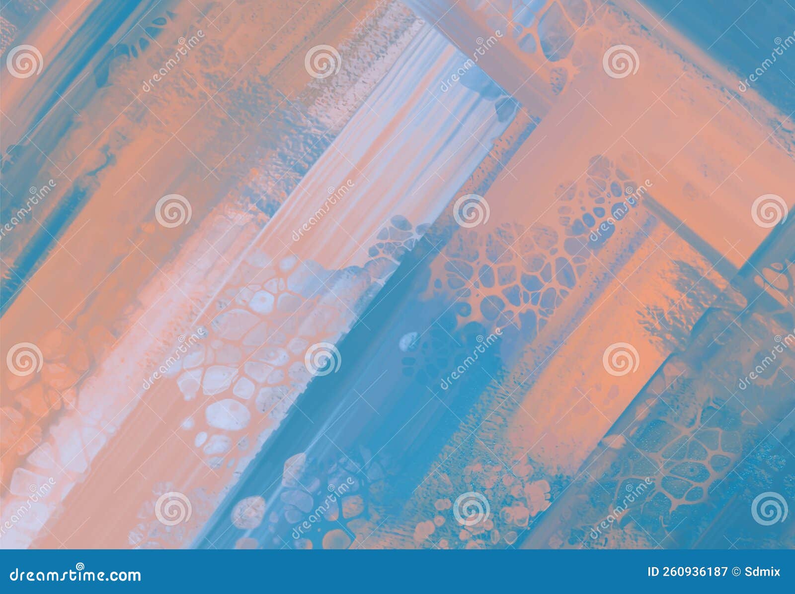 Abstract Blue Pink Paint Background. Vector Illustration Design Stock ...