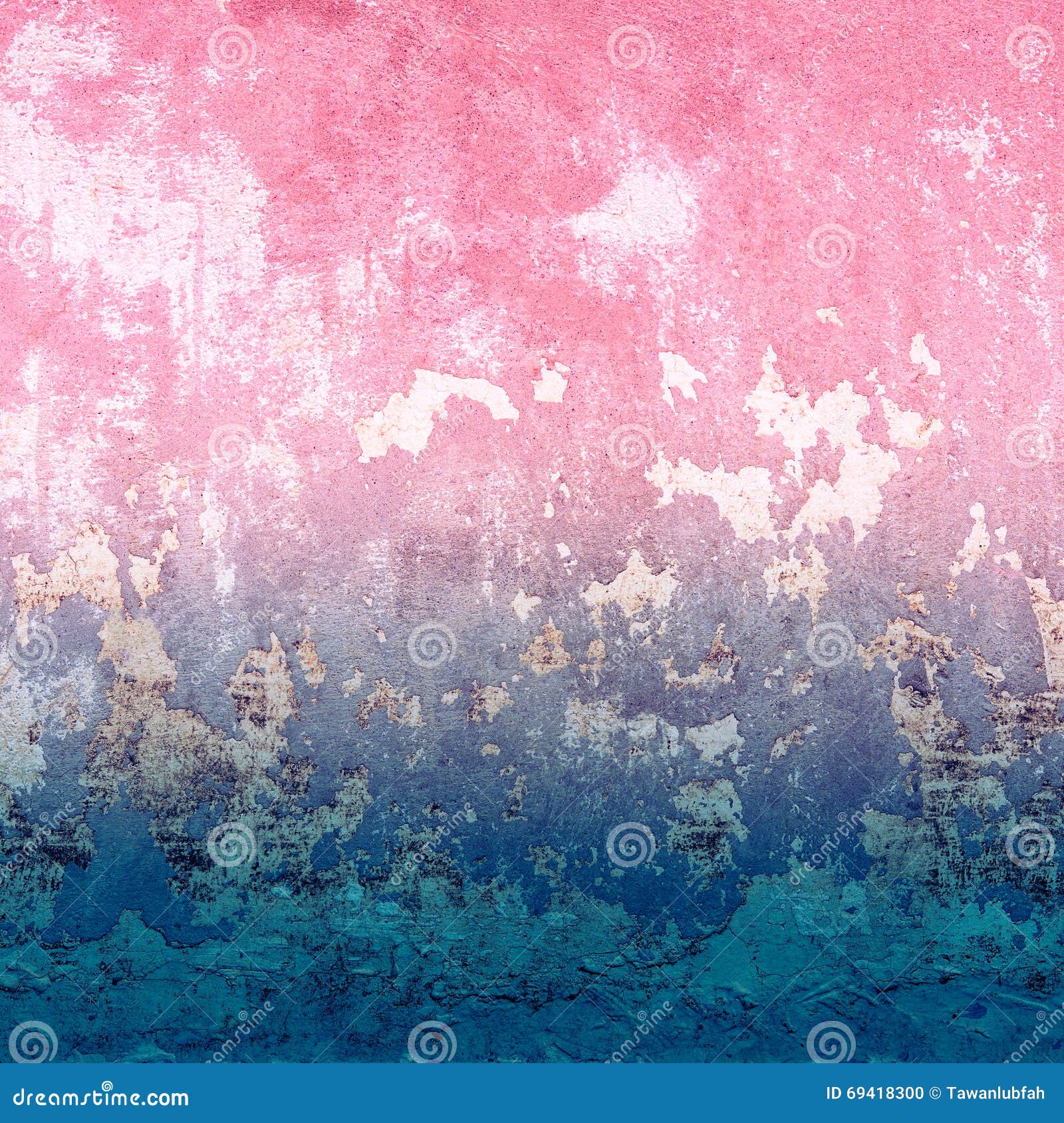 Abstract Blue and Pink Texture with Vintage Grunge Background. Stock ...