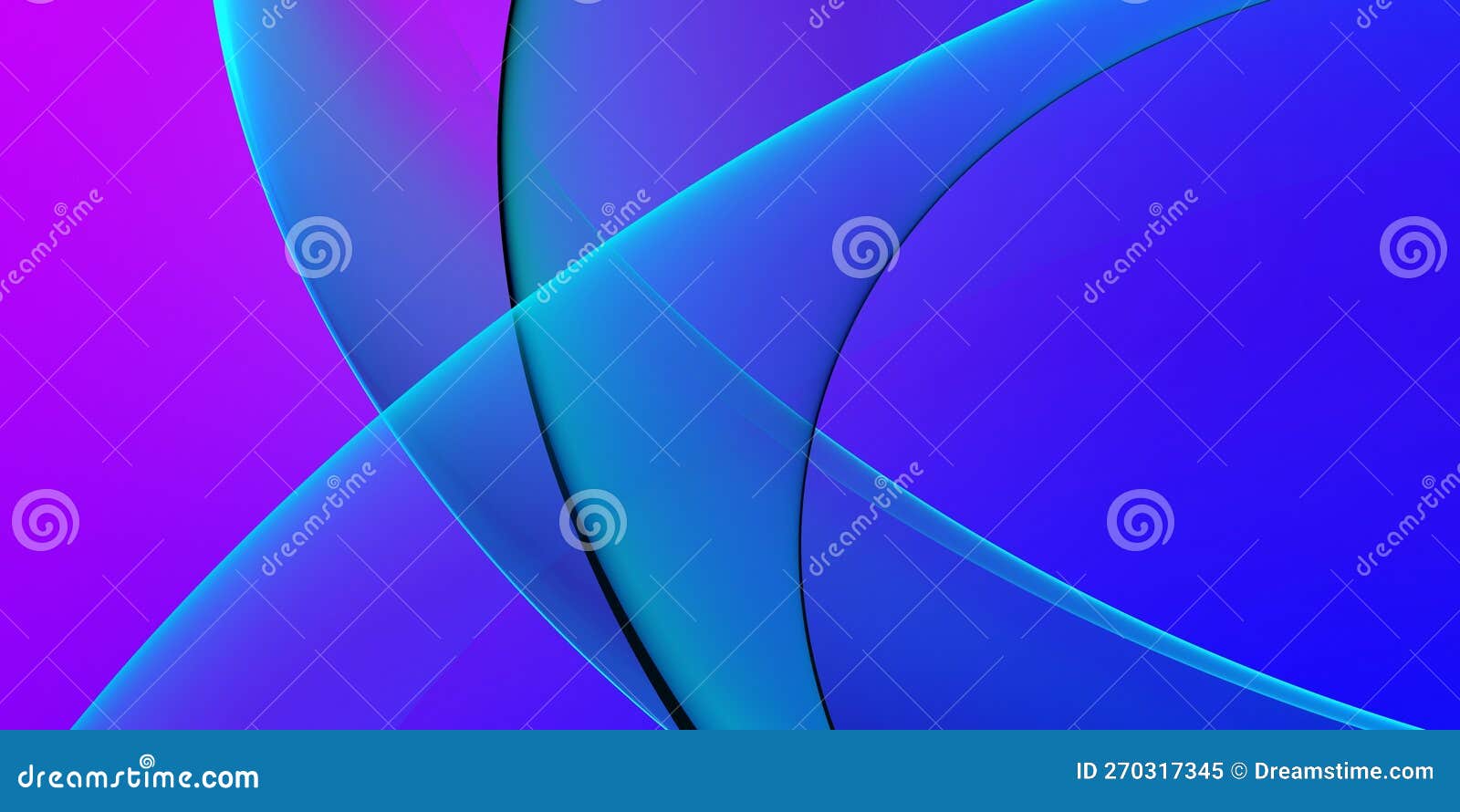 Abstract Blue and Pink Wave Background Stock Illustration ...