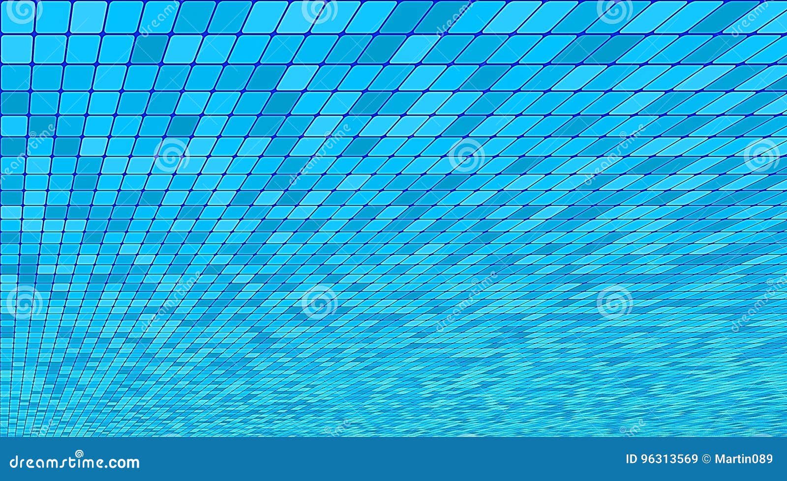 Abstract Blue Pixel Background Stock Illustration - Illustration of ...