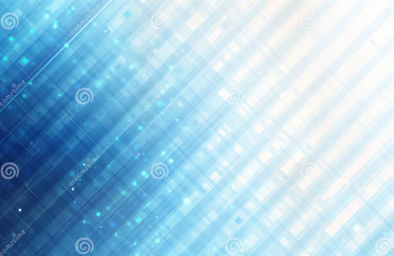 Abstract Blue Pixel Grid Background. Modern Techy Visual Design ...