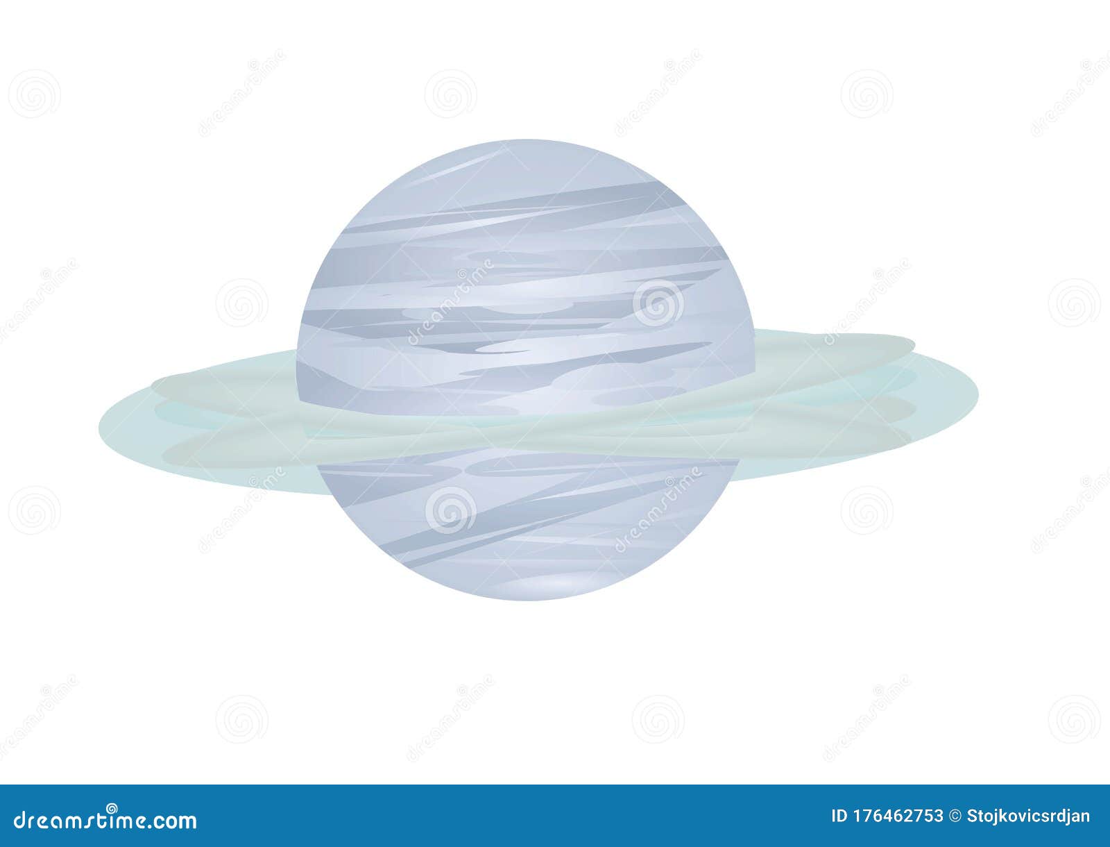 Abstract blue planet stock vector. Illustration of colorful - 176462753