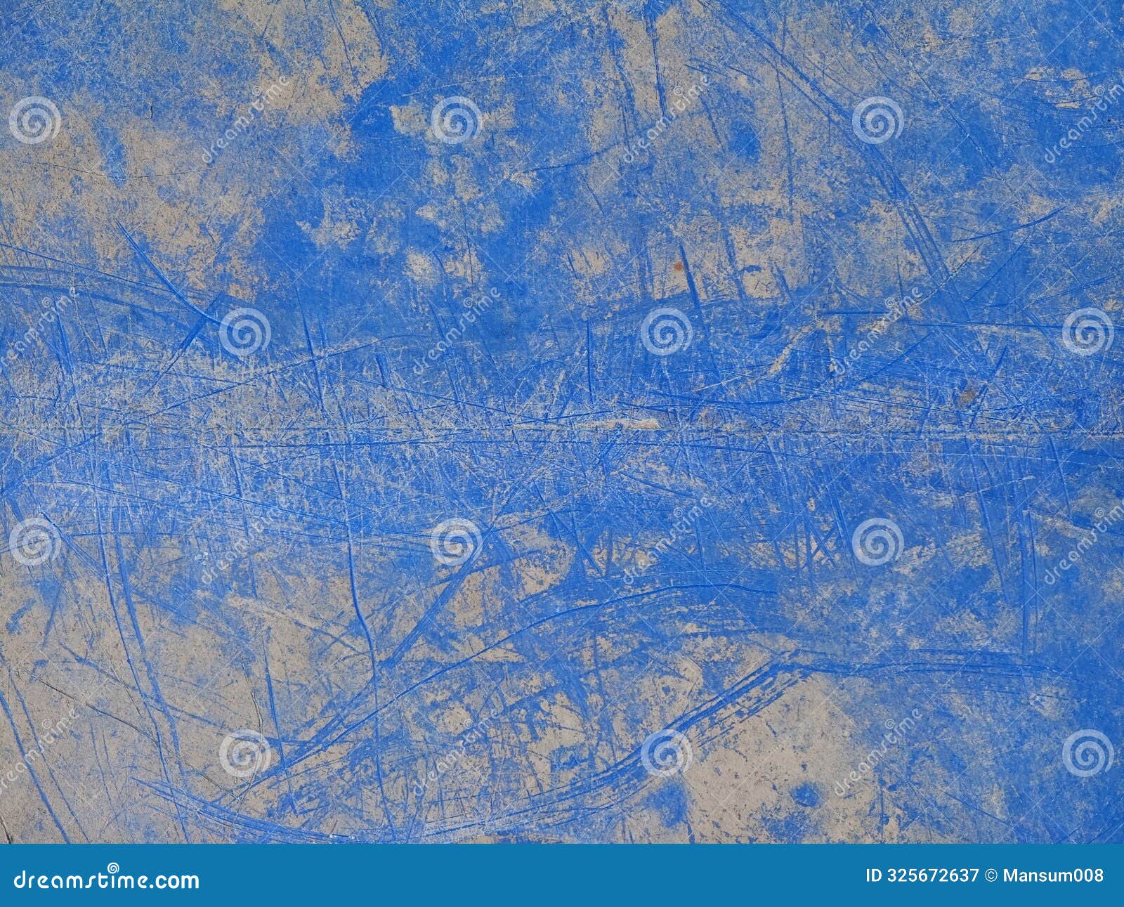 Abstract Blue Plastic Wall Texture Background, Paints Mix Decorative ...