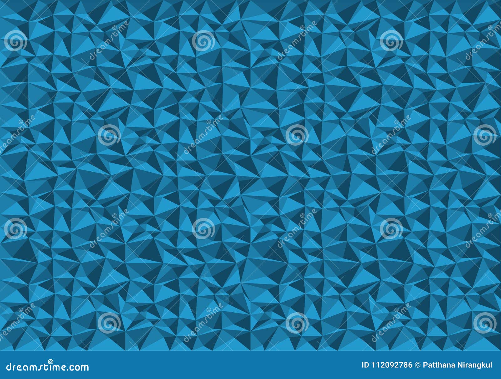 Abstract Blue Polygon Pattern Background Texture Vector Stock Vector ...