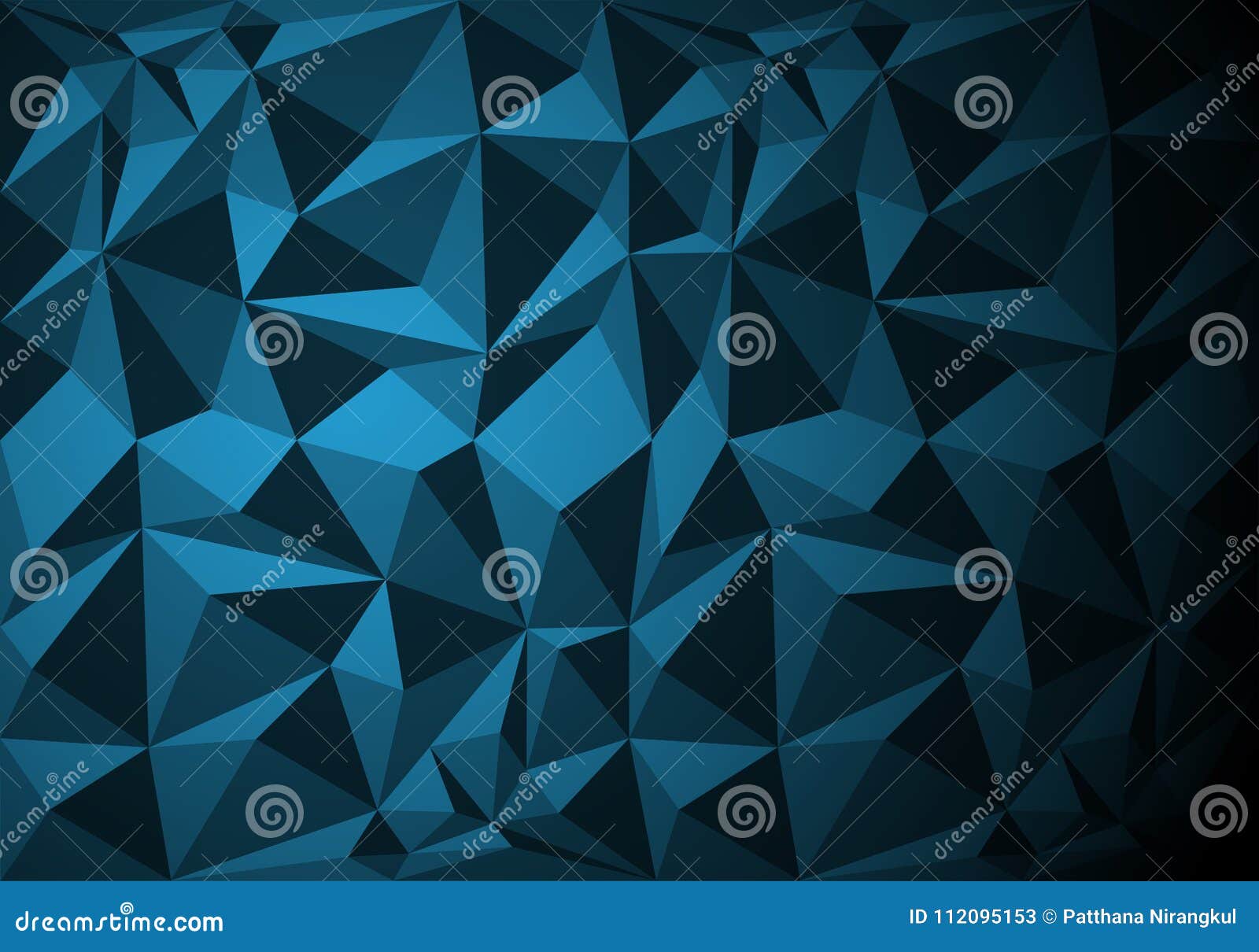 Abstract Blue Polygon Pattern Background Texture Vector Stock Illustration - Illustration of ...