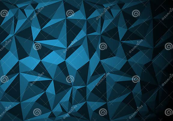 Abstract Blue Polygon Pattern Background Texture Vector Stock ...