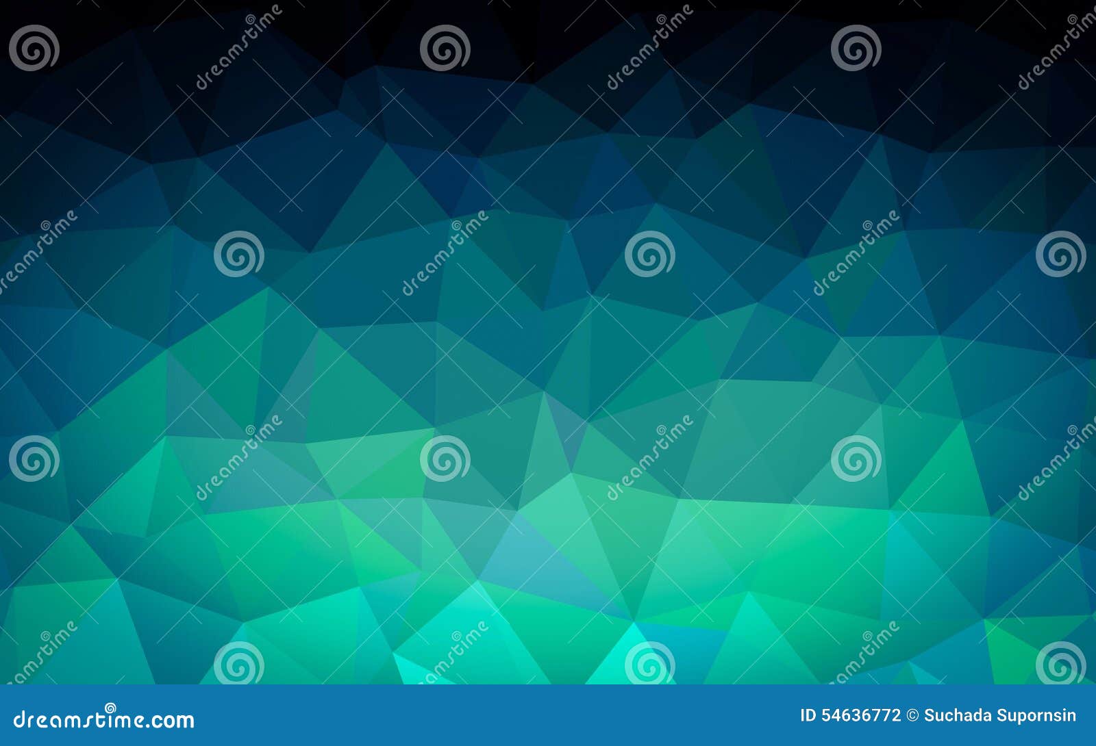 Abstract Blue Polygon Pattern Wallpaper Stock Illustration ...