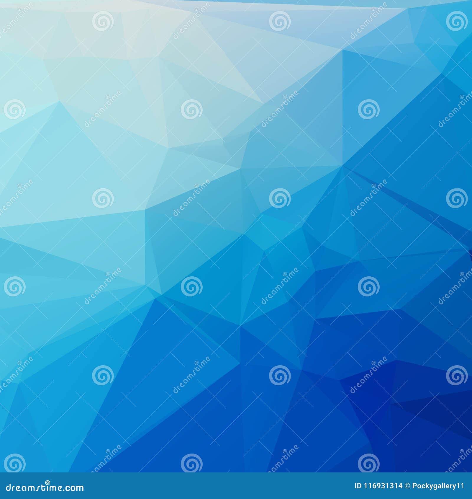 Abstract Blue Polygon Texture Stock Illustration - Illustration of ...