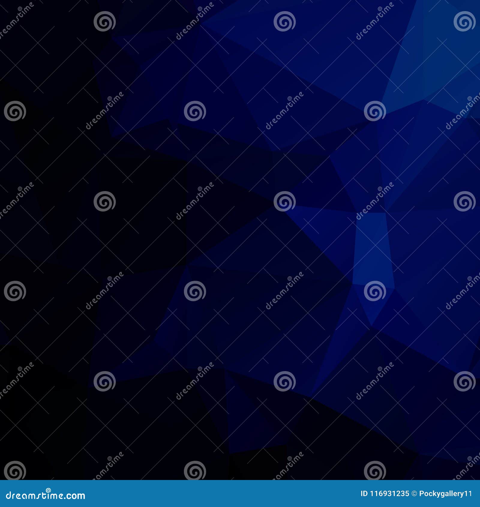 Abstract Blue Polygon Texture Stock Vector - Illustration of color ...