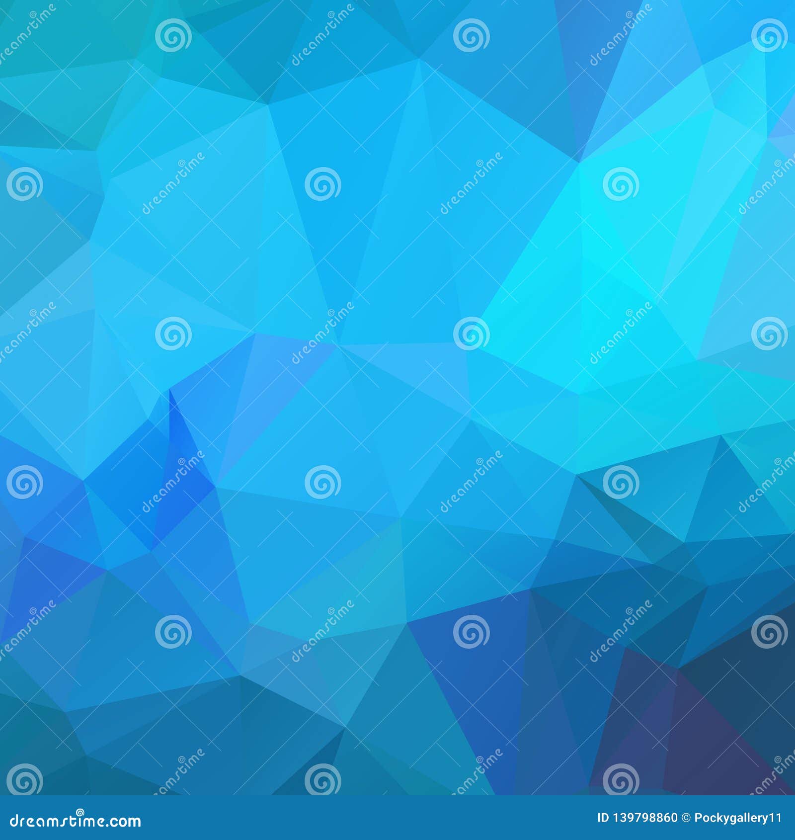 Abstract Blue Polygon Texture Stock Vector - Illustration of abstract ...