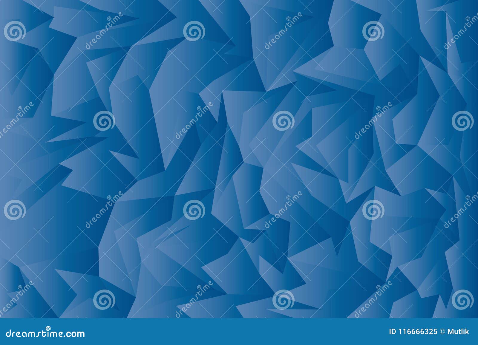 Abstract Blue Polygonal Background Stock Vector - Illustration of ...