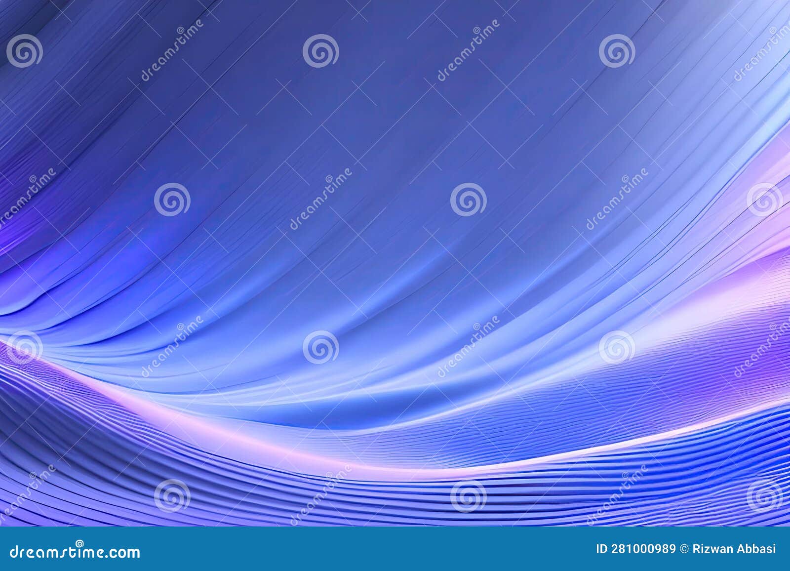 An Abstract Blue and Purple Background with Waves Stock Illustration ...