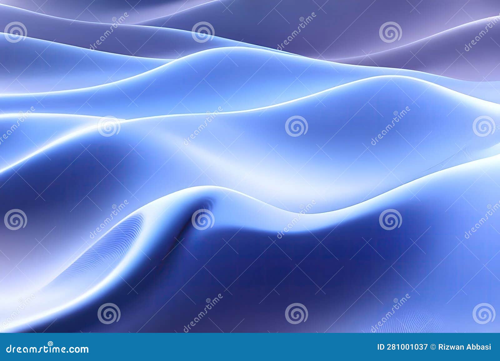 An Abstract Blue and Purple Background with Waves Stock Illustration ...