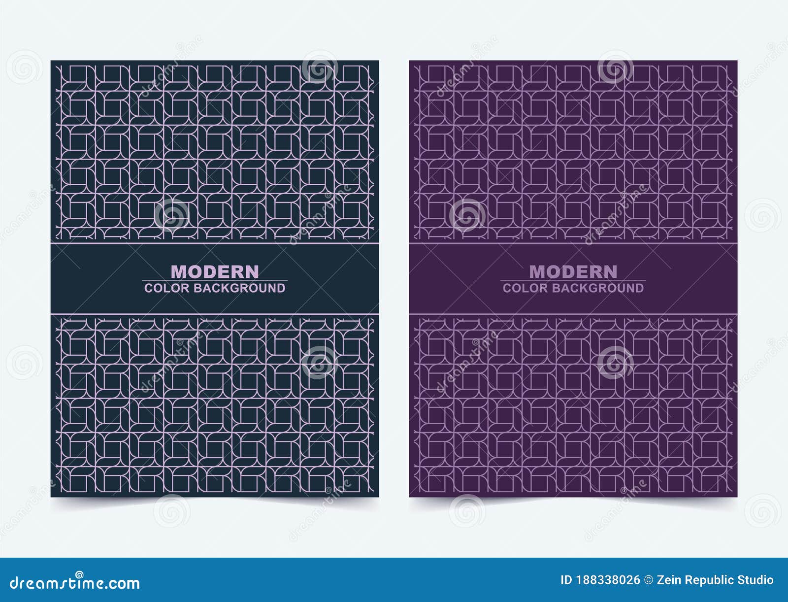 Abstract Blue and Purple Color Minimal Covers Pattern Design Stock ...