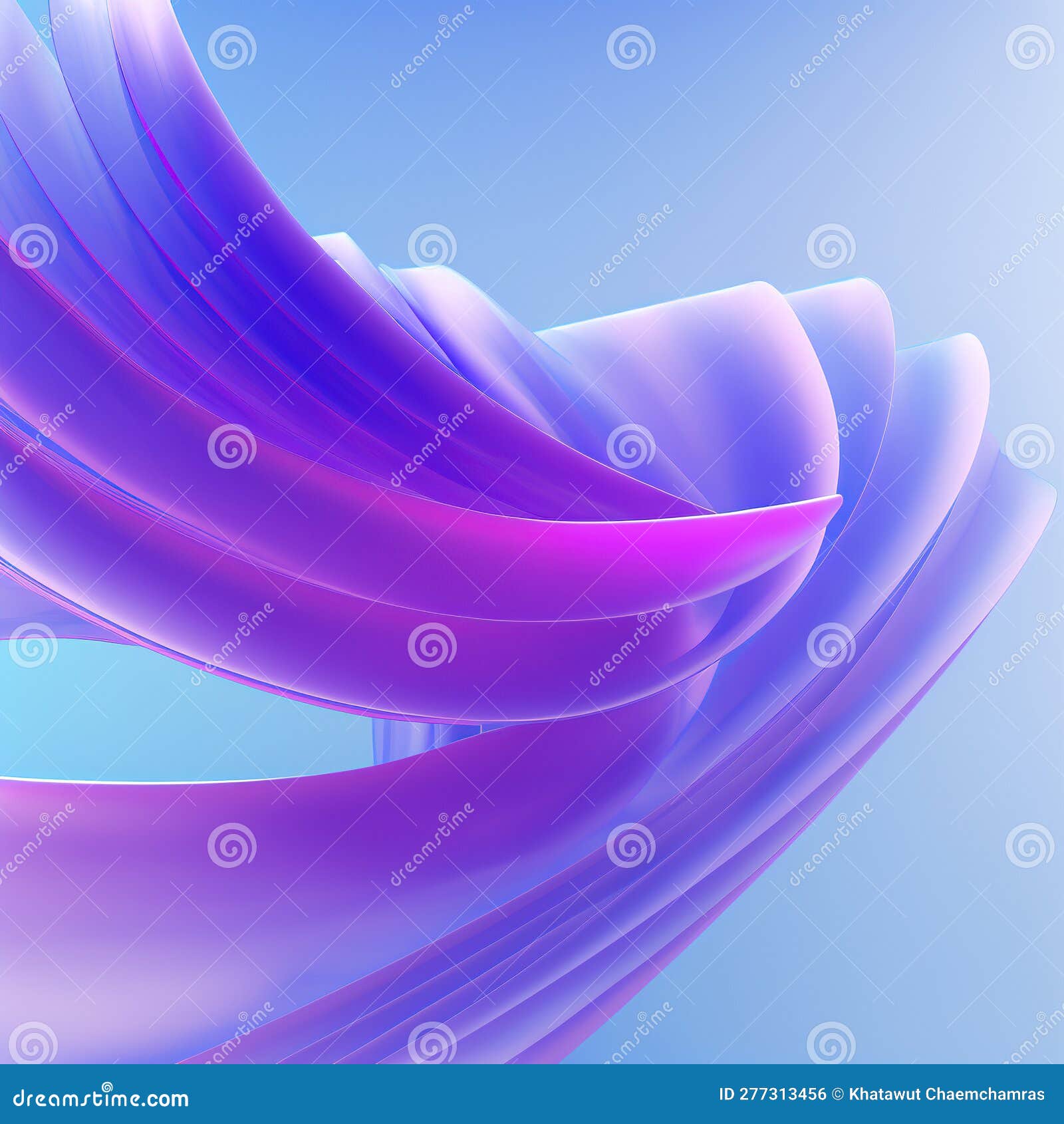 Abstract Blue and Purple 3d Background with Smooth Line Stock ...