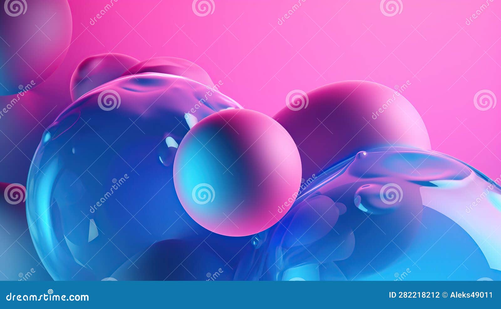 Abstract Blue and Purple Liquid Wavy Shapes . Background.Generative Ai ...