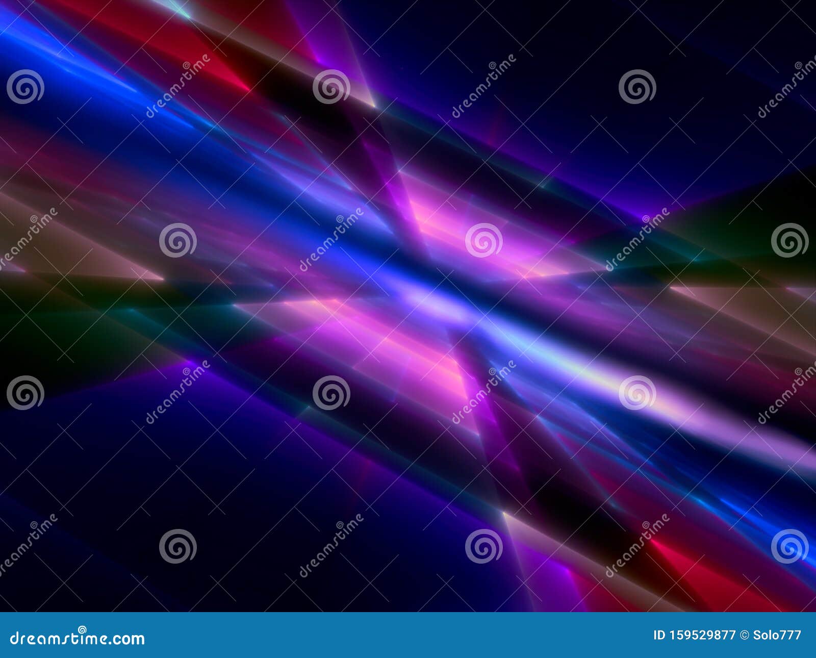Abstract Blue and Purple Background -digitally Generated 3d ...