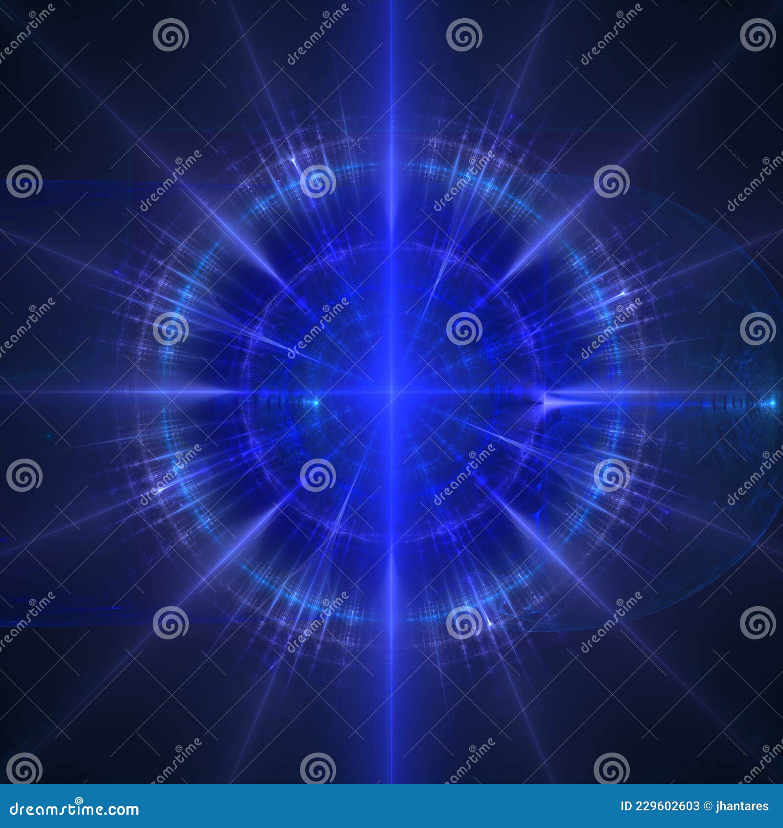 Abstract Blue Purple Round Star Shape Graphic Stock Illustration ...