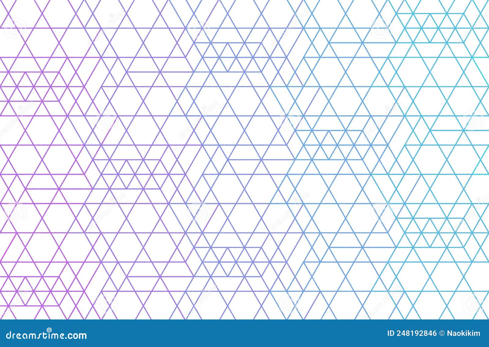 Abstract Blue Purple Triangle Pattern, Network Image, Geometric Texture ...