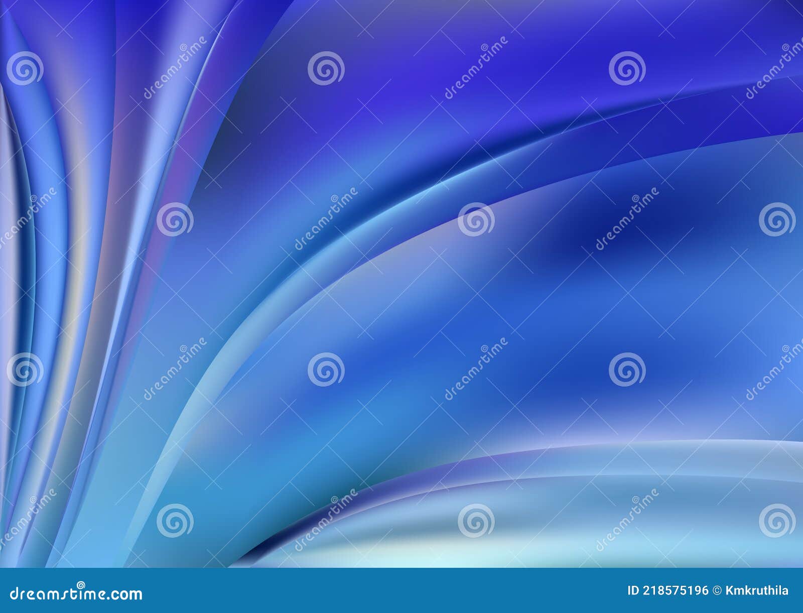 Abstract Blue and Purple Wave Background Template Vector Image Stock ...