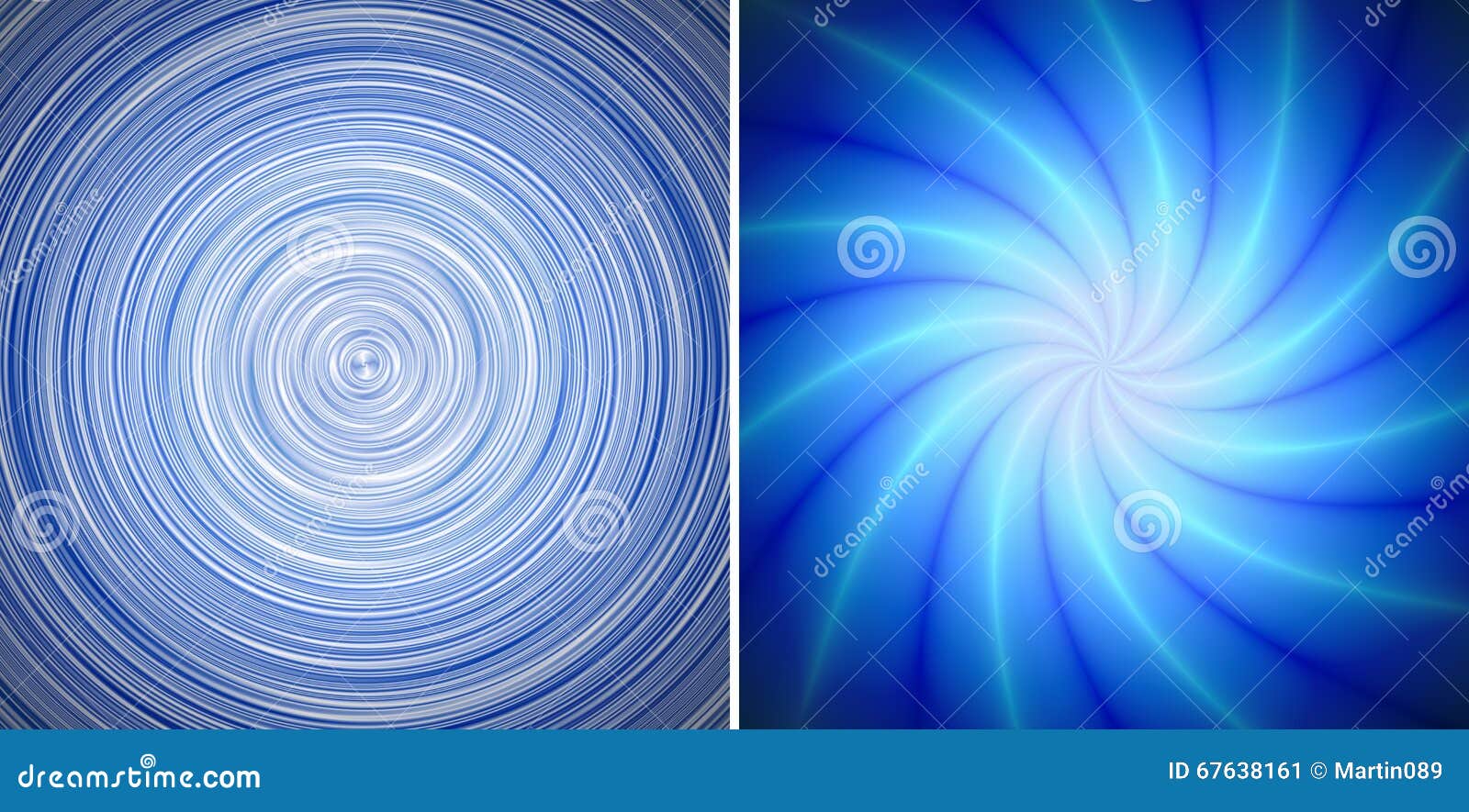 Abstract Blue Radial Background Stock Illustration - Illustration of ...