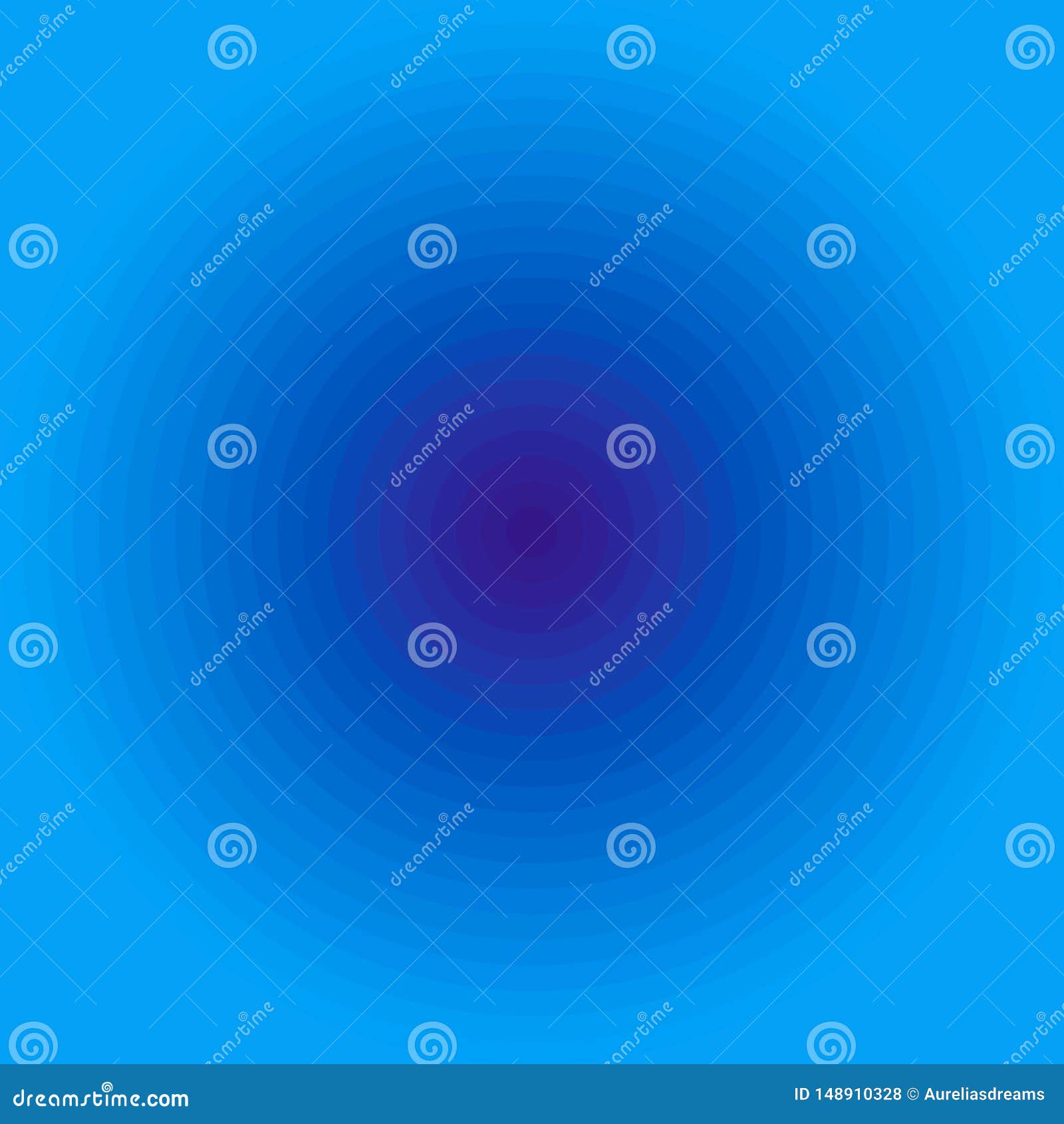 Bright Deep Dark and Light Blue Purple Color Spectrum Concentric ...