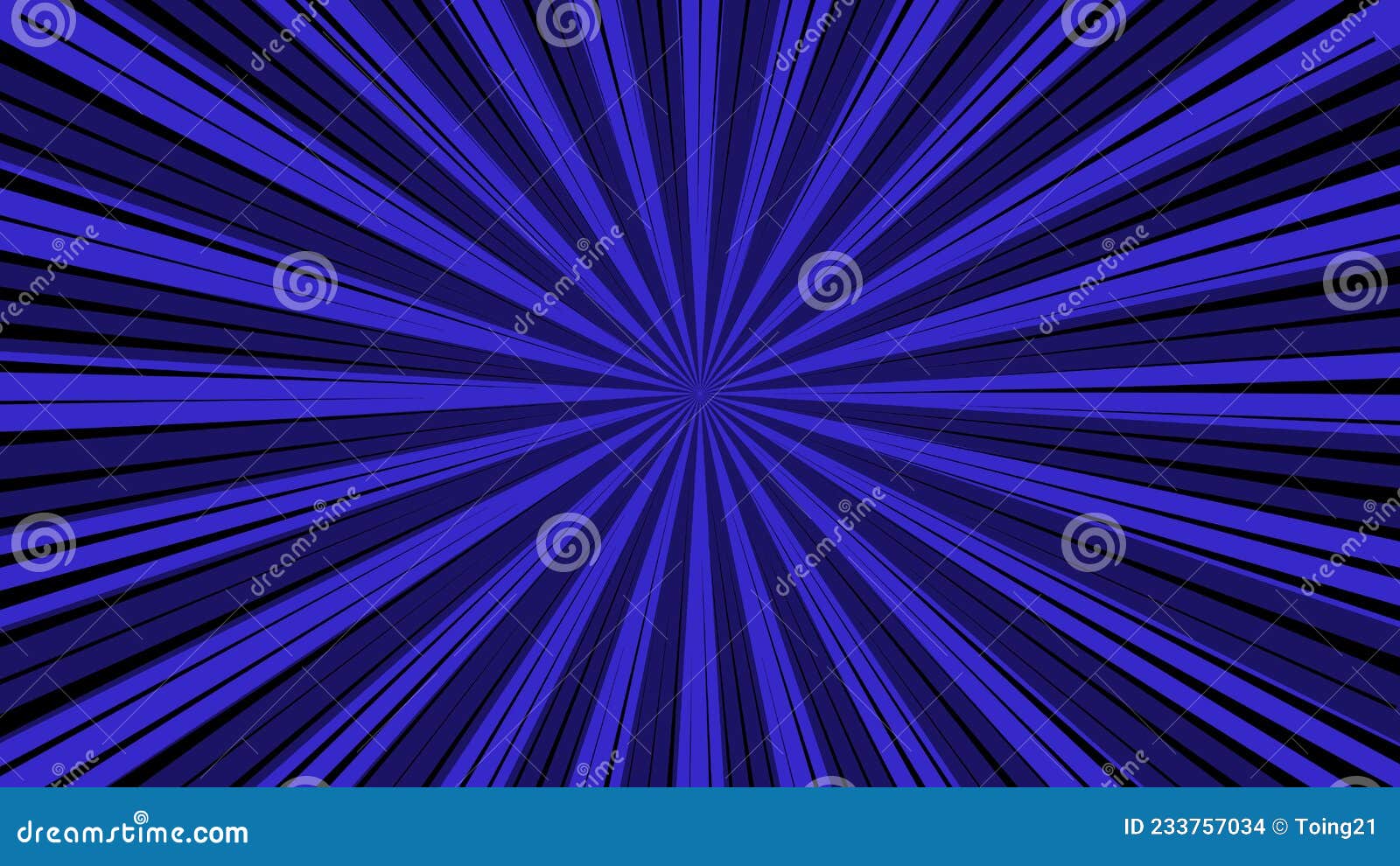 Abstract Blue Rays Sunburst Background Stock Vector - Illustration of ...