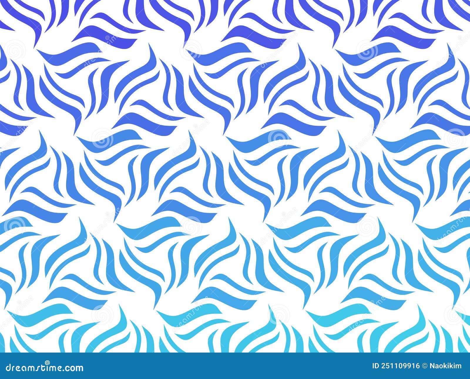 Abstract Blue Rectangle, Water Wave Pattern, Geometric Texture ...