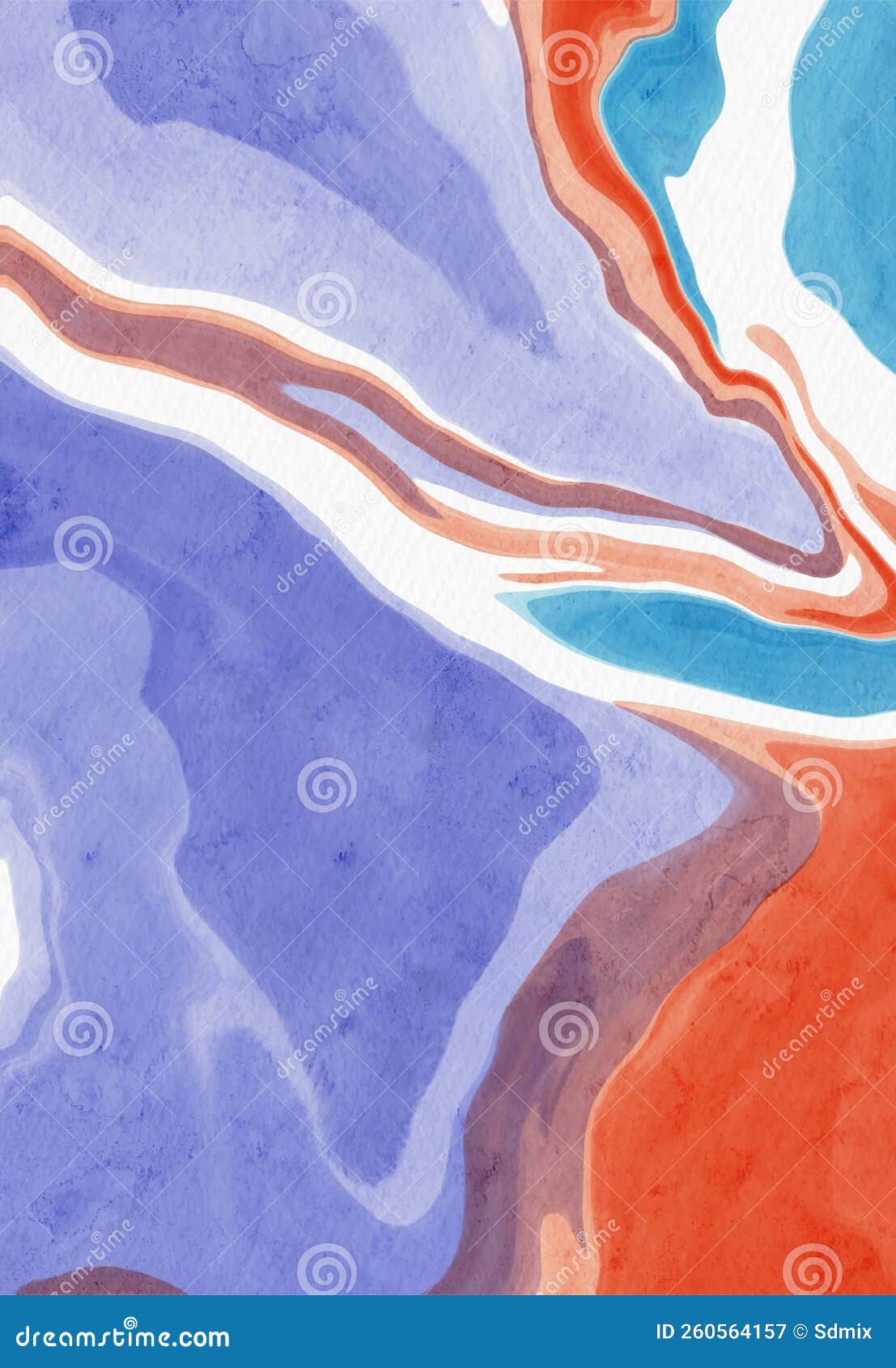 Abstract Color Background Painting Design. Vector Illustration Stock ...