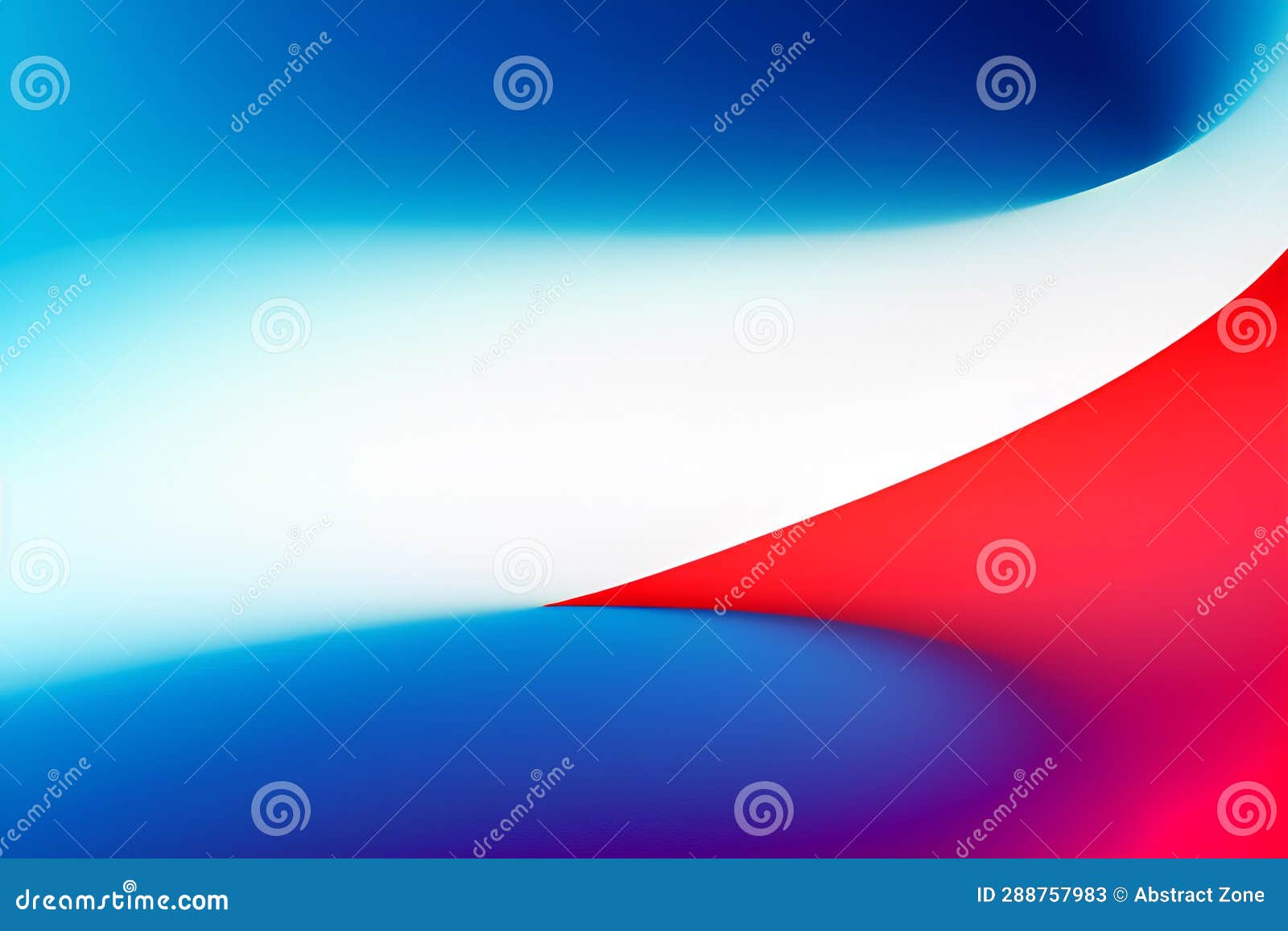 Abstract Blue and Red Geometric Background. Dynamic Shapes Composition ...