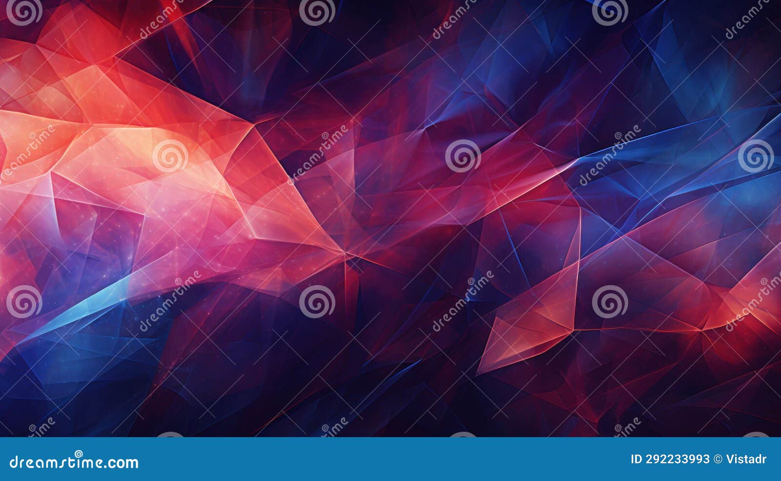 Abstract Blue and Red Graphic Backdrop Stock Image - Image of ...