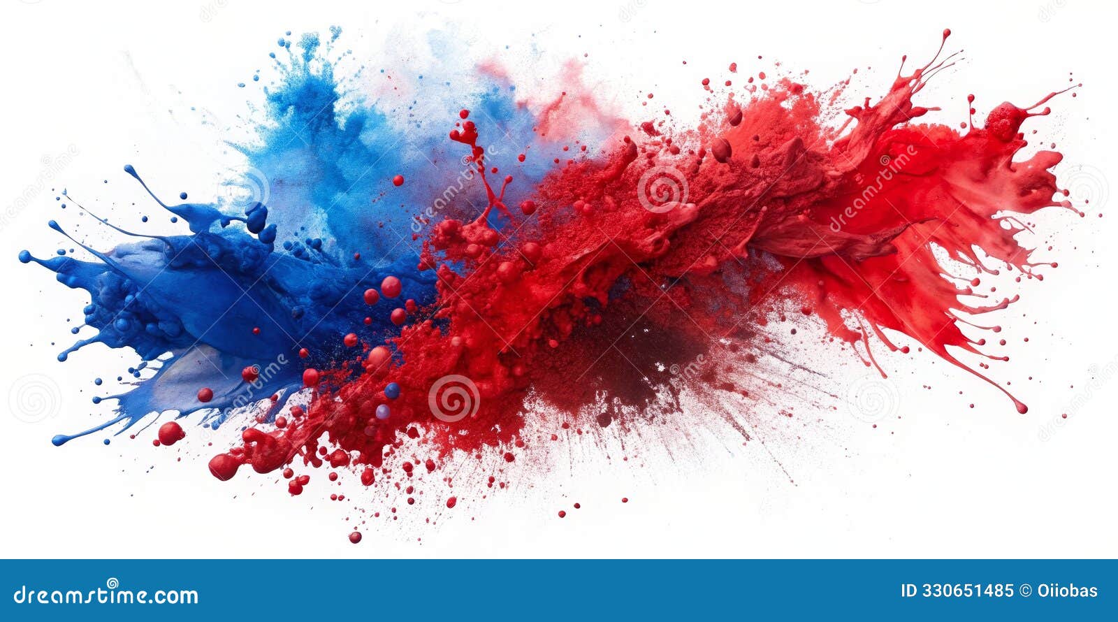 Abstract Blue and Red Paint Splash, Color, Explosion, Art, Design Stock ...