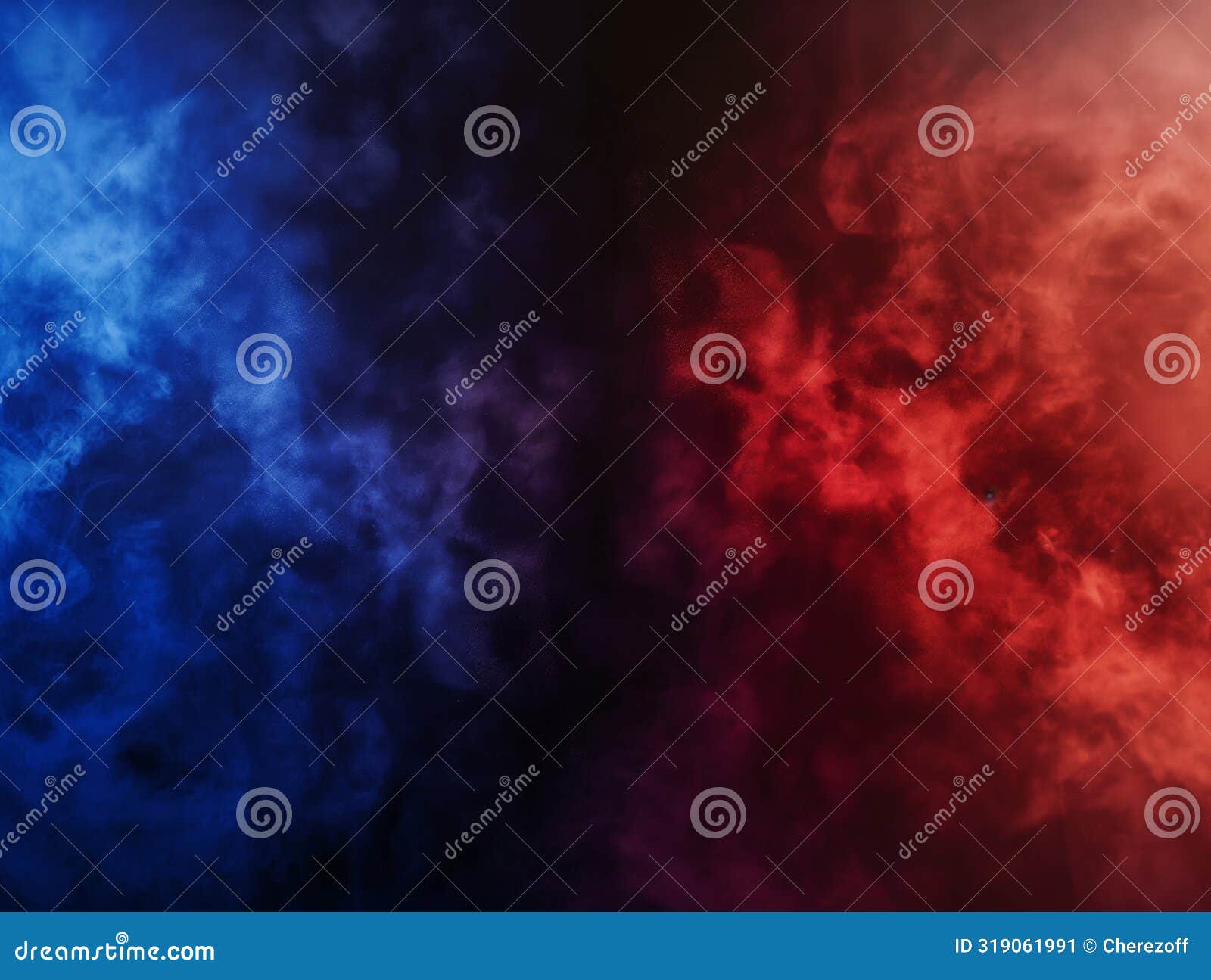 Abstract Blue and Red Smoke Background Stock Image - Image of design ...
