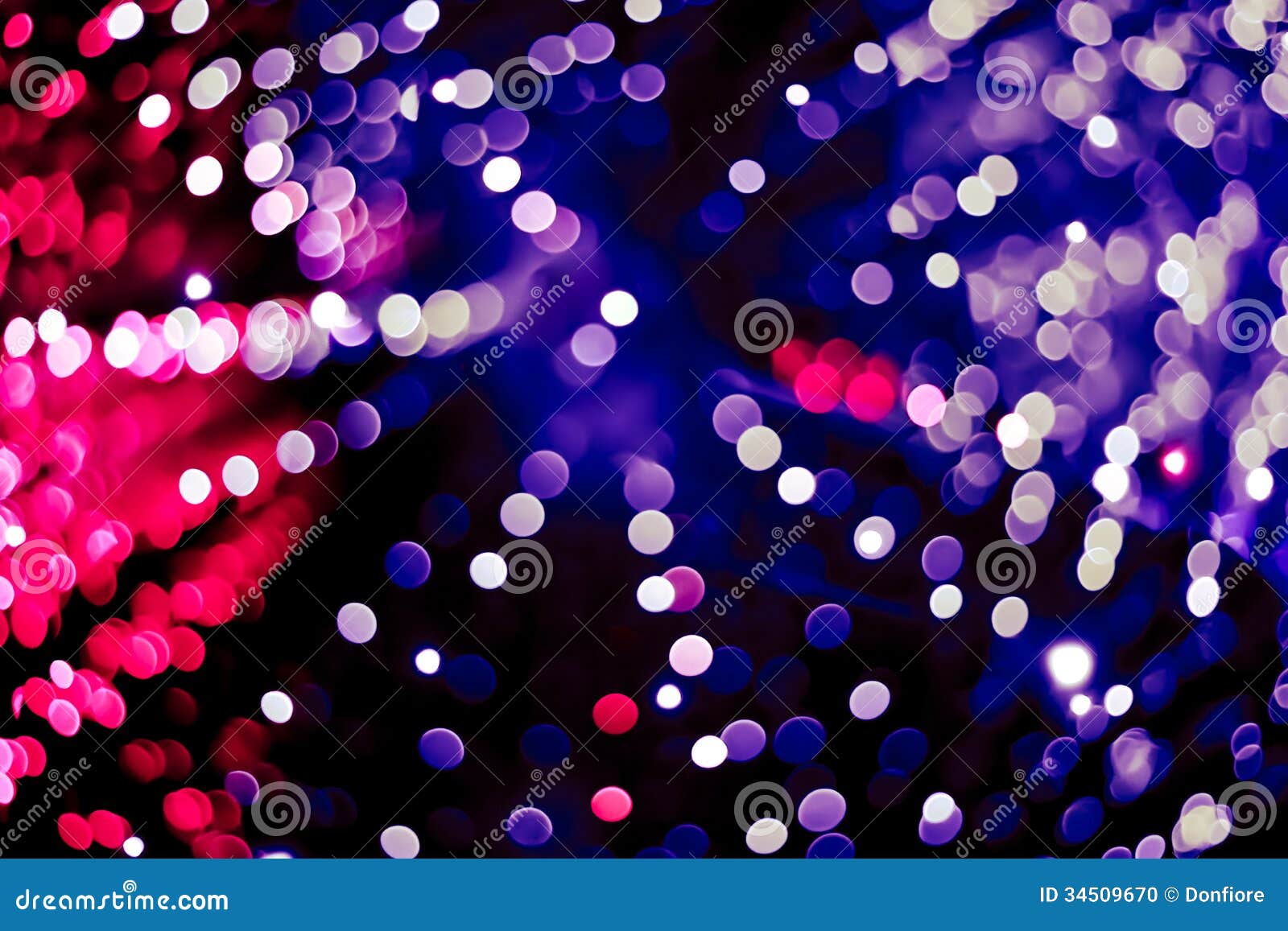 Abstract Blue, Red and Violet Circular Bokeh Background Stock Photo ...