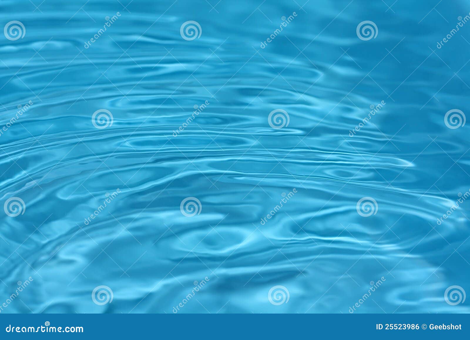 Abstract Blue Rippling Water Background Stock Photo - Image of abstract ...