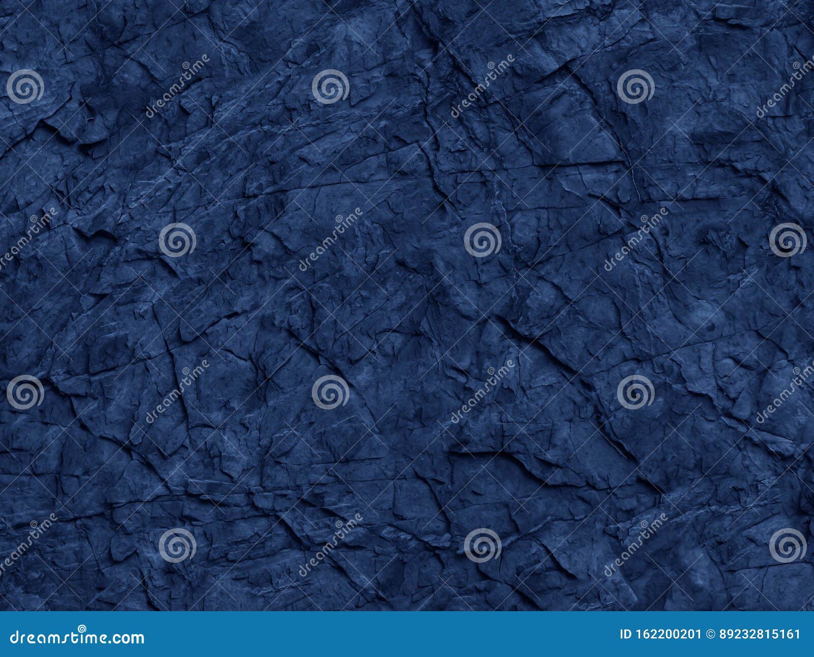 Abstract Blue Rock Texture. Black Rock Background. Dark Blue Stone ...