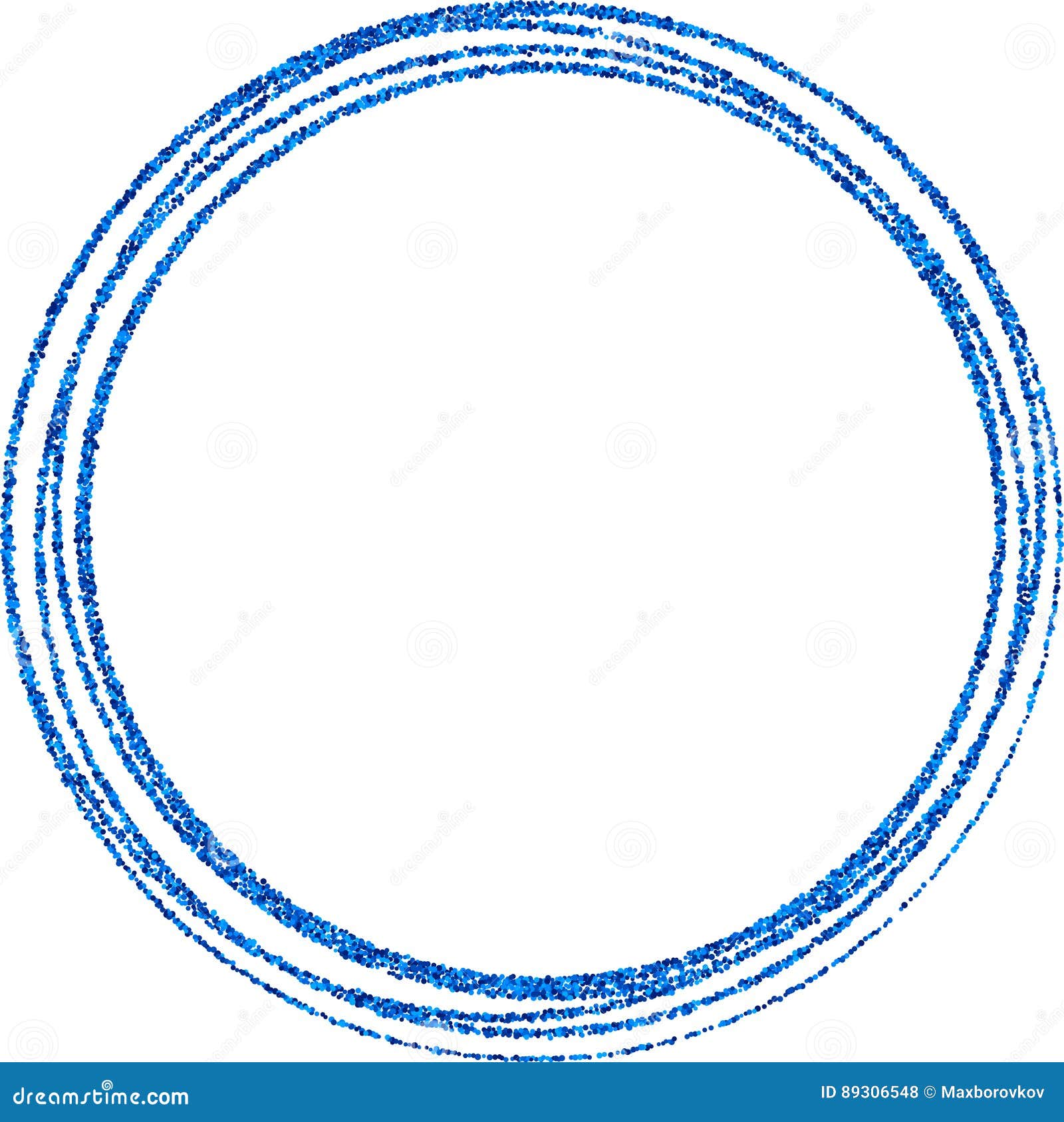 Abstract Blue Round Background. Stock Vector - Illustration of texture ...