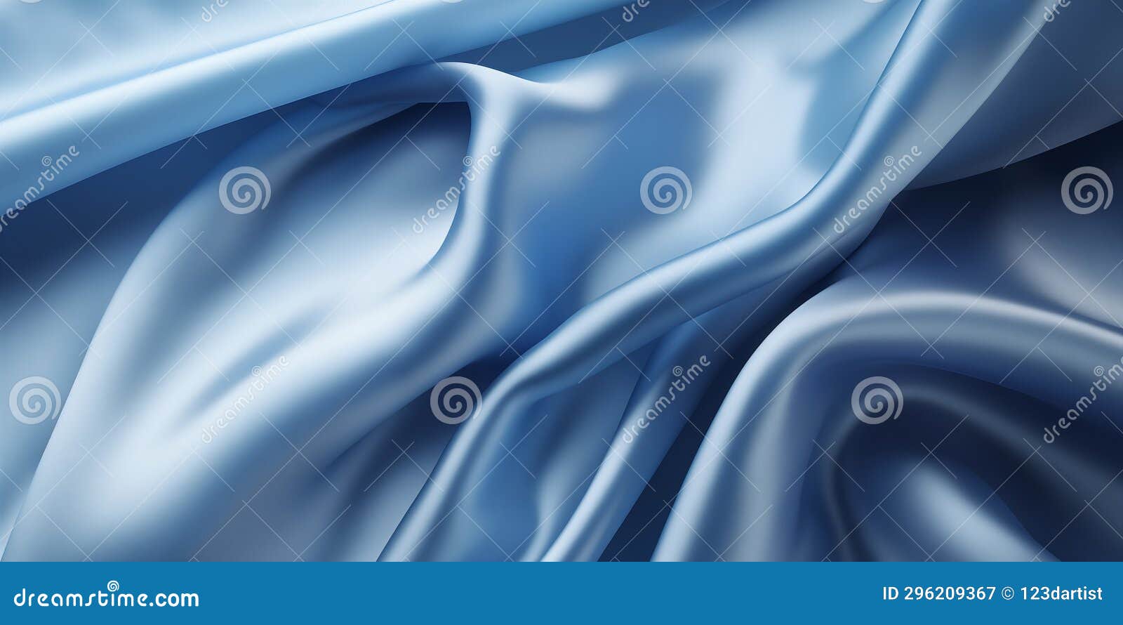 Abstract Blue Satin Background Stock Illustration - Illustration of ...