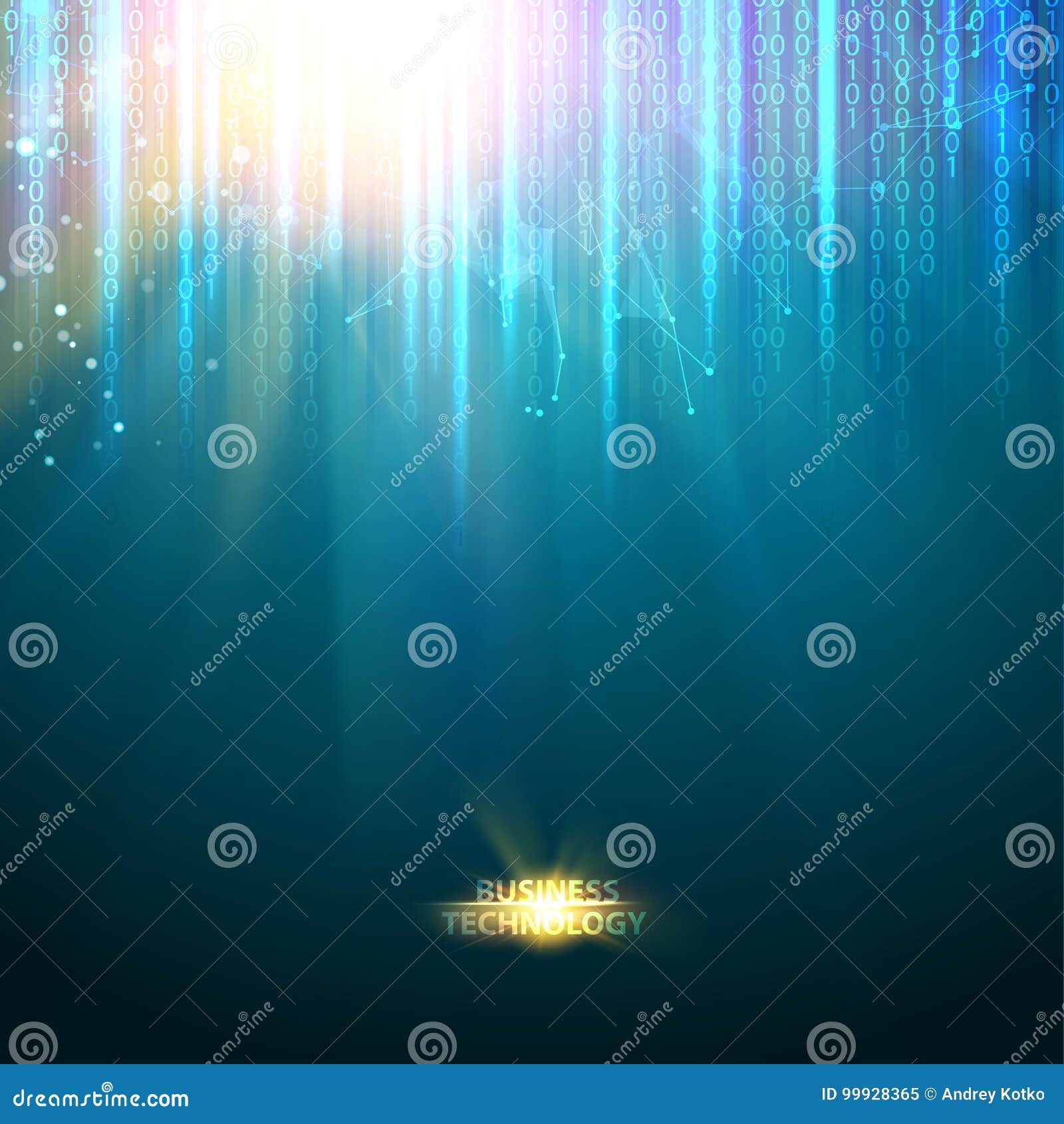 Abstract Blue Science Design. Stock Vector - Illustration of internet ...